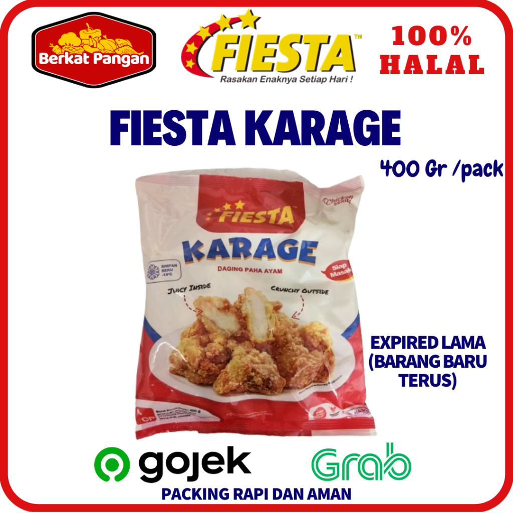 Jual Fiesta Chicken Karage Paha Ayam 400 Gr | Shopee Indonesia
