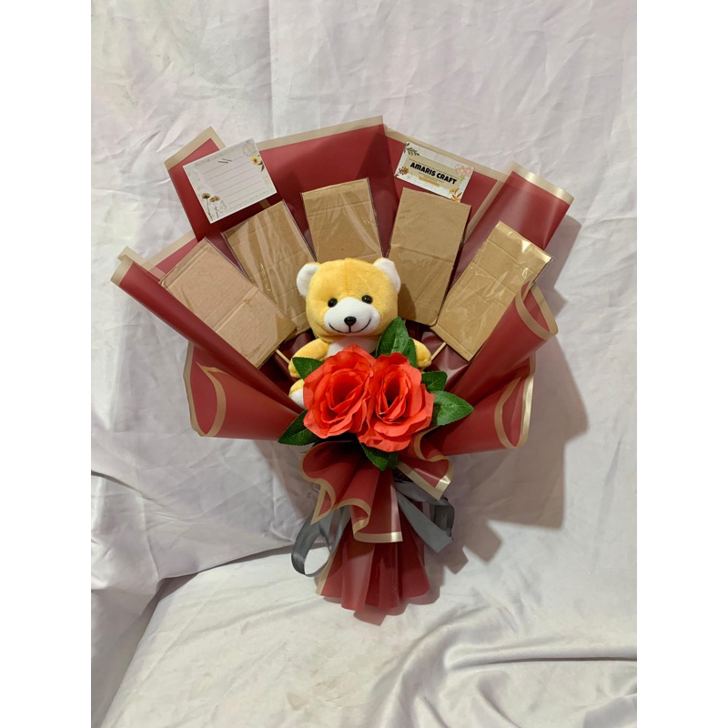 Jual bucket snack bucket bunga bucket boneka untuk hadiah wisuda ...