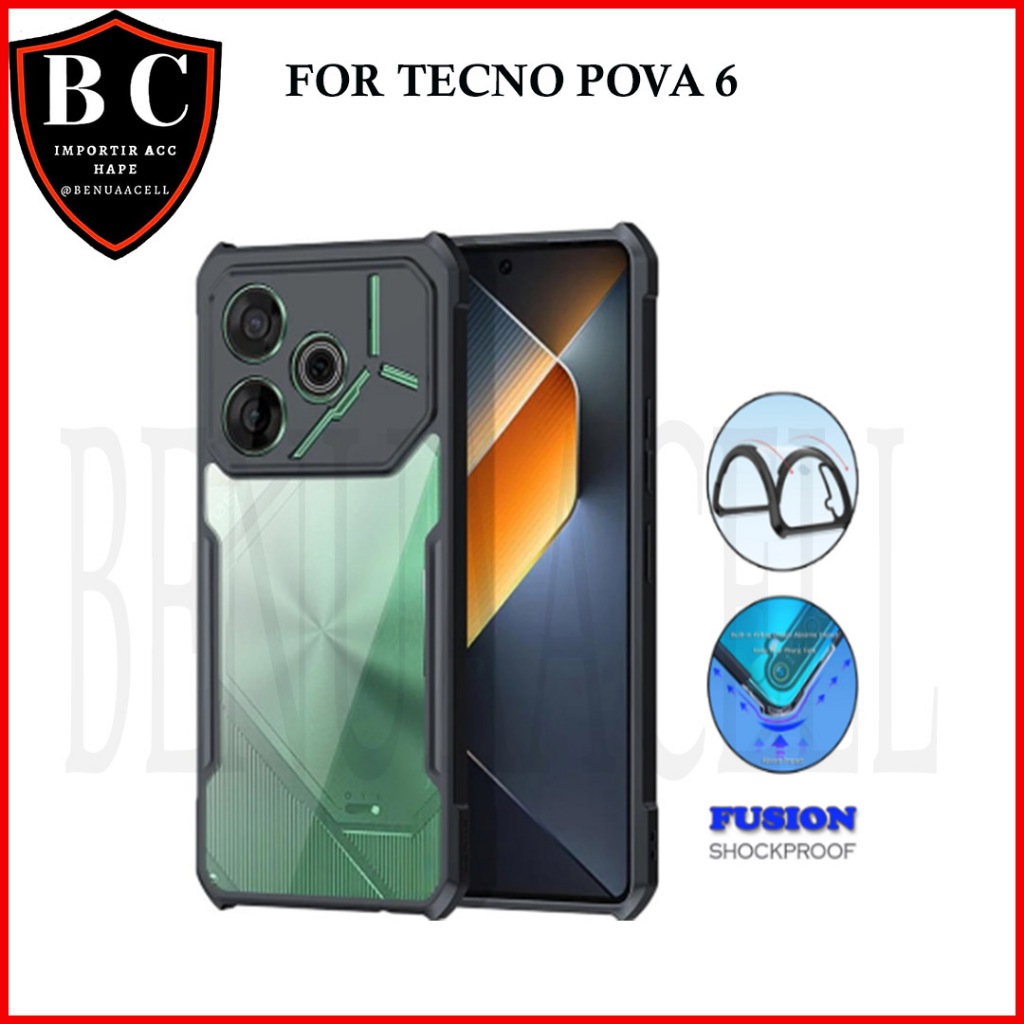 Jual CASE ARMOR SHOCKPROOF TECNO CAMON 40 PRO POVA 6 POVA 6 PRO POVA 5 POVA 5 PRO POVA NEO 3 ...