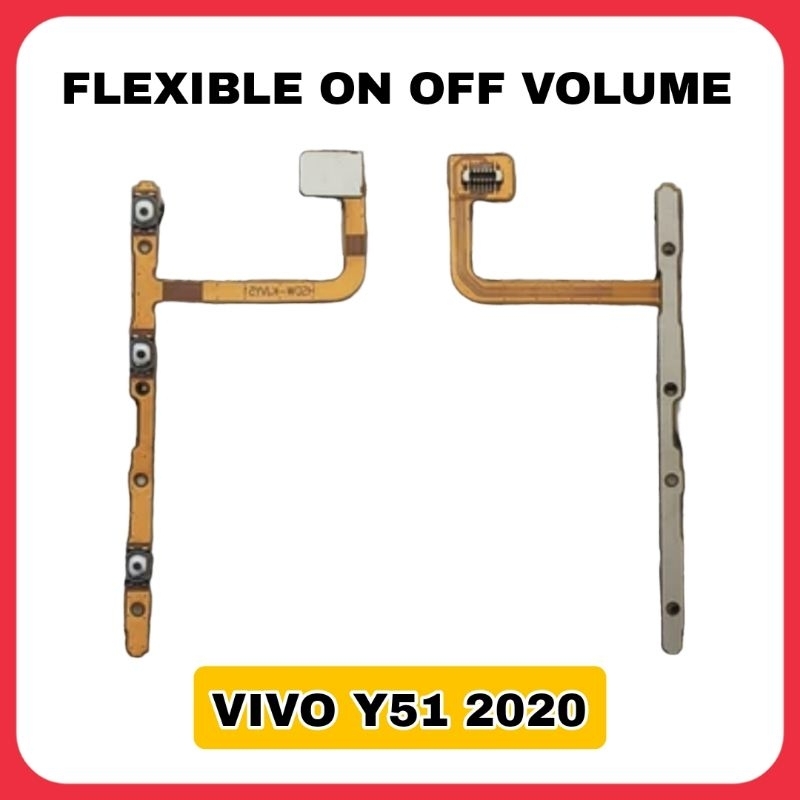 Jual Flex flexible power on off volume vivo Y51 2020 | Shopee Indonesia