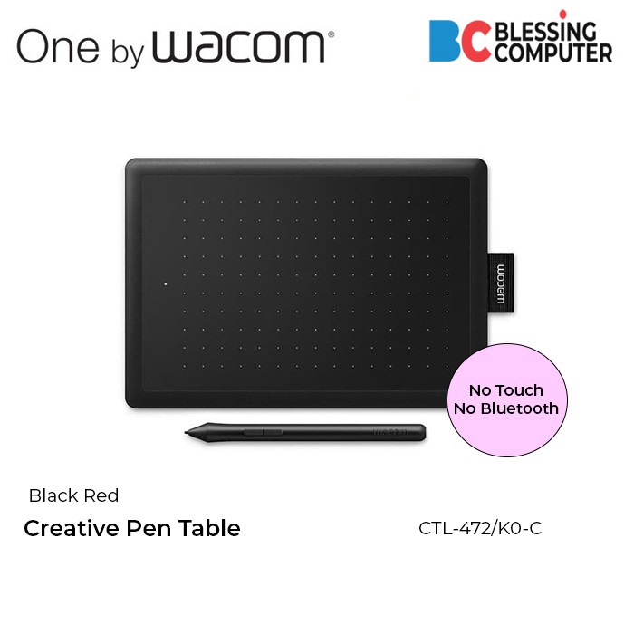 Jual Wacom CTL472/K0-C Creative Pen Tablet / One by Wacom non Touch ...