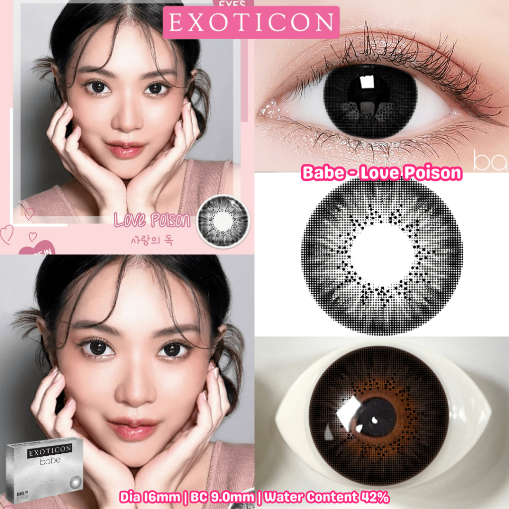 Jual Exoticon Softlens - Babe - Love Poison | Shopee Indonesia