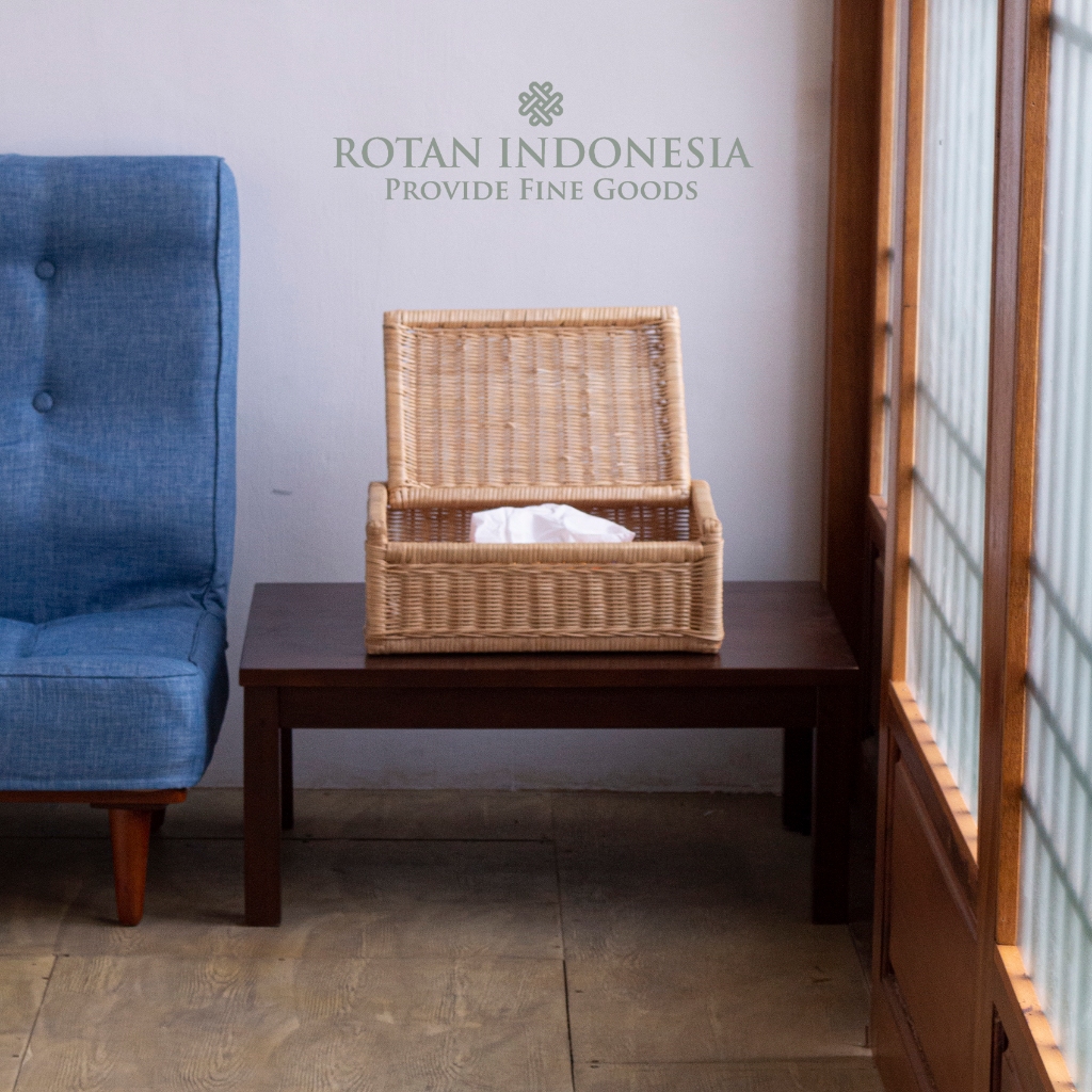 Jual Keranjang Box Rotan Tutup - Storage - Tempat Penyimpanan Serbaguna ...