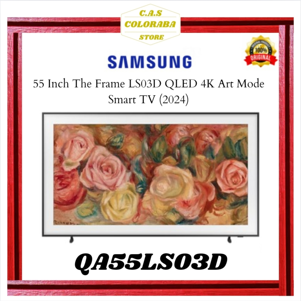 Jual TV SAMSUNG QA55LS03D SMART TV 55 INCH OLED 4K UHD ART MODE 55LS3D ...