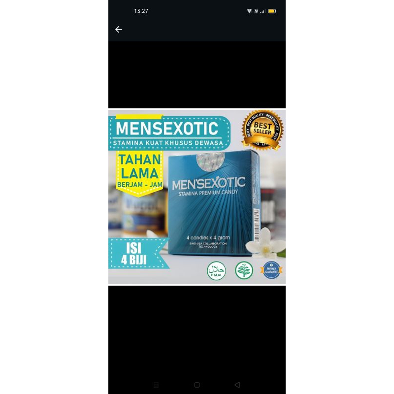 Jual permen menexotic isi 4 premium original | Shopee Indonesia