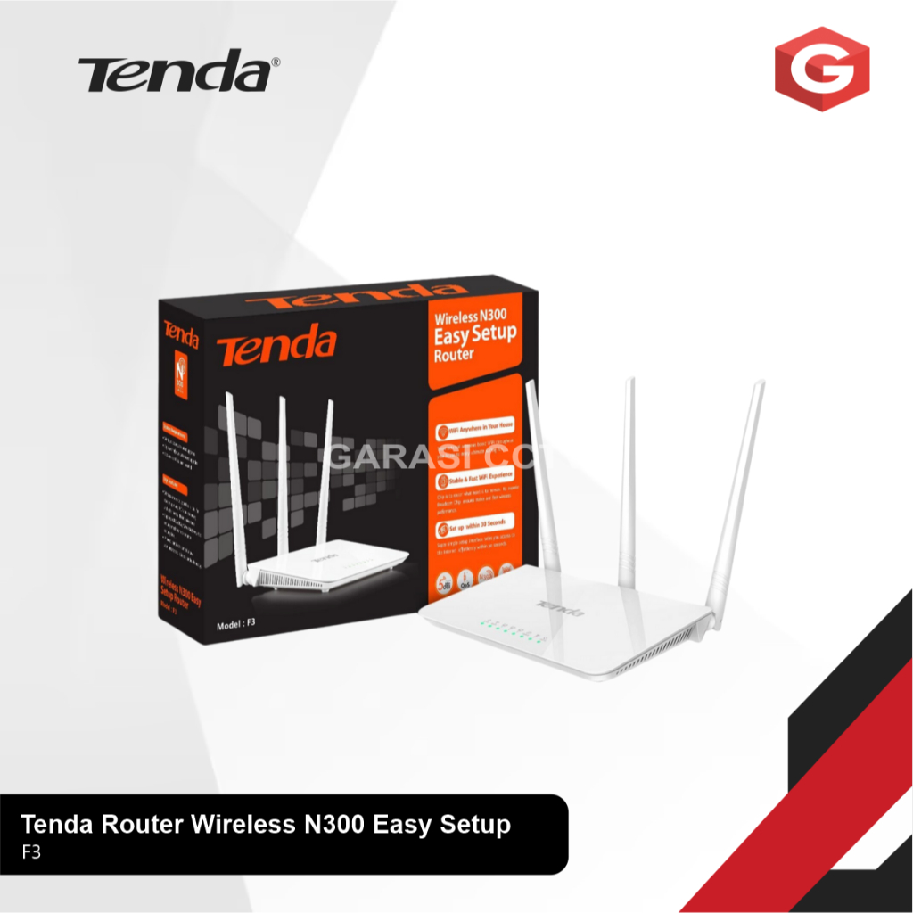 Jual Tenda Router Wireless N300 Easy Setup F3 | Shopee Indonesia