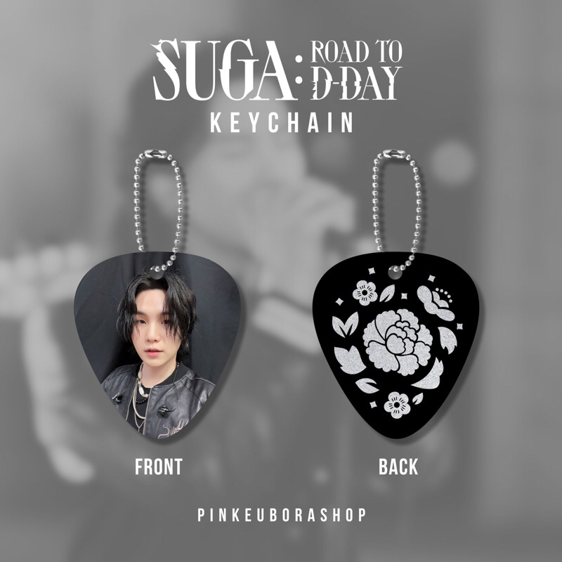 Jual Keychain Suga Road to D Day | Gantungan Kunci Suga BTS | Shopee ...