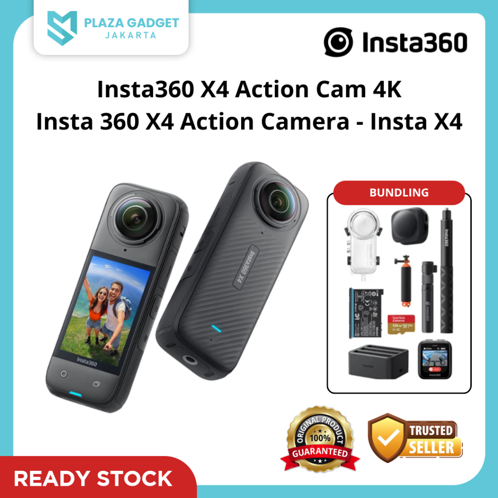 Jual Insta360 X4 Action Cam 4K - Insta 360 X4 Action Camera - Insta X4 - Garansi Resmi 1 Tahun ...