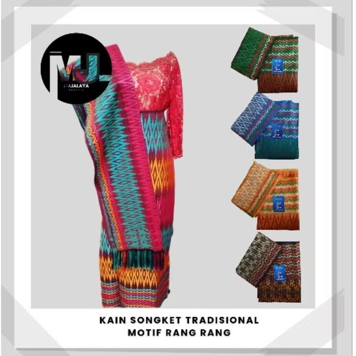 Jual Kain songket tradisional motif rang rang seni bali | Shopee Indonesia