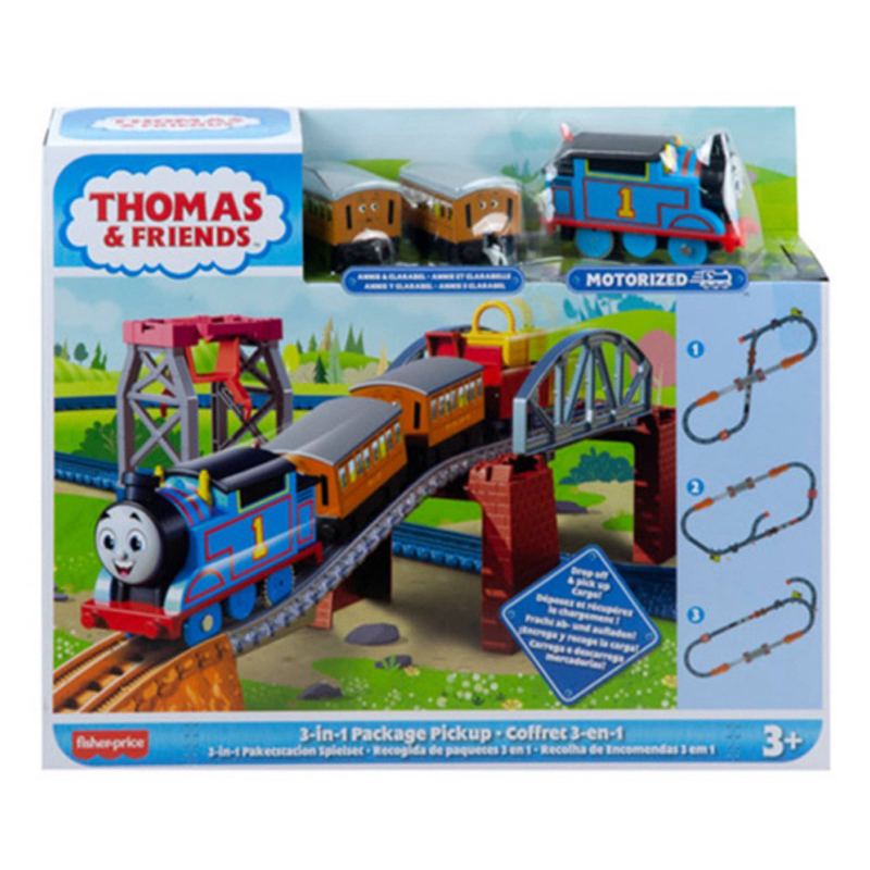 Jual Thomas & Friends Playset 3 In 1 Package Pickup Hgx64 / Mainan ...