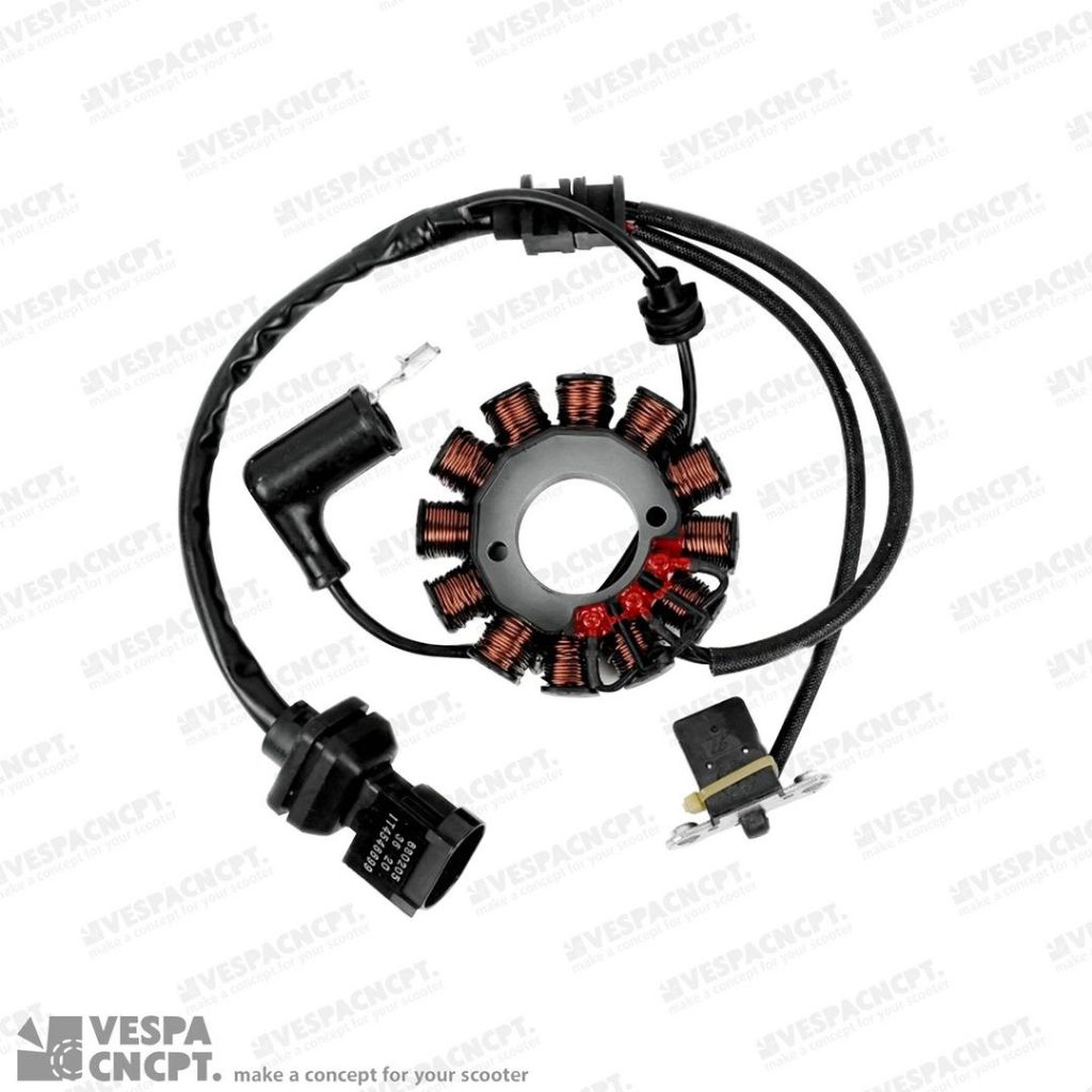 Jual Piaggio Original Spul Startor Assy Vespa Sprint Primavera 3v Iget ...