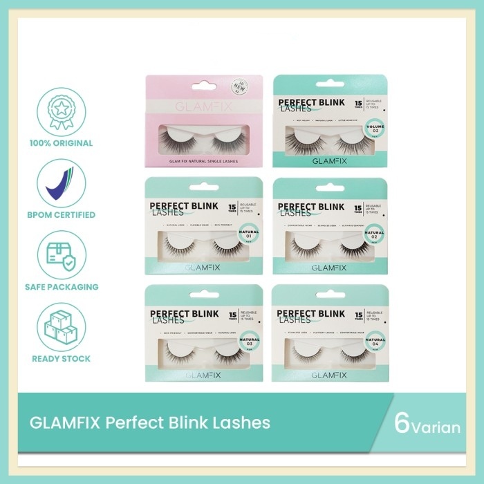 Jual Glamfix Perfect Blink Lashes / Bulu Mata | Shopee Indonesia