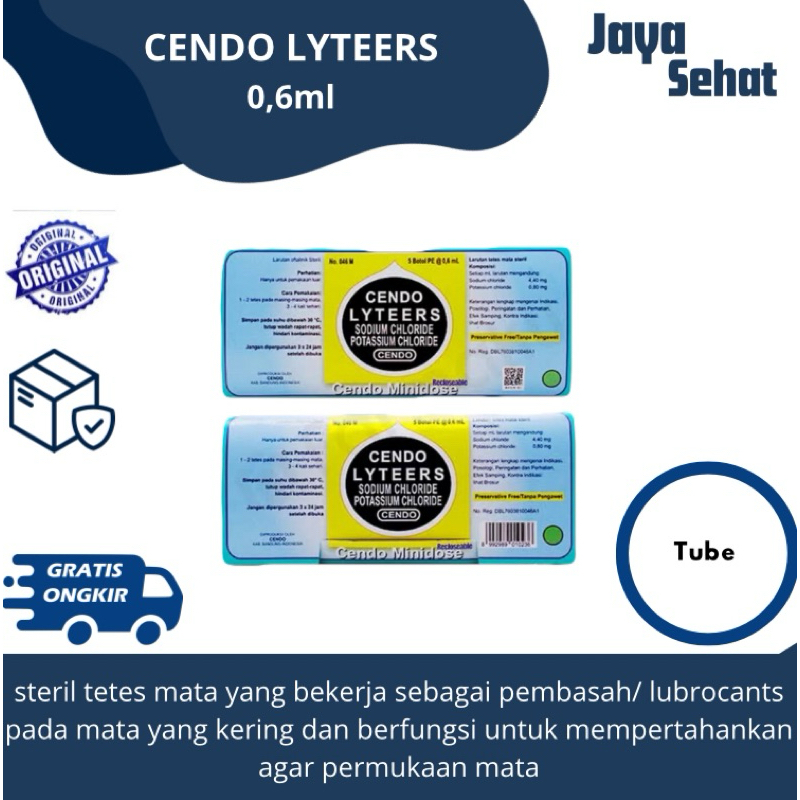Jual Cendo Lyteers Eye Drops 15ml & 0,6ml | Shopee Indonesia