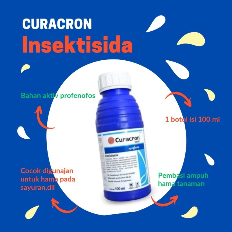 Jual INSEKTISIDA CURACRON 500 EC ISI 100 ML | Shopee Indonesia