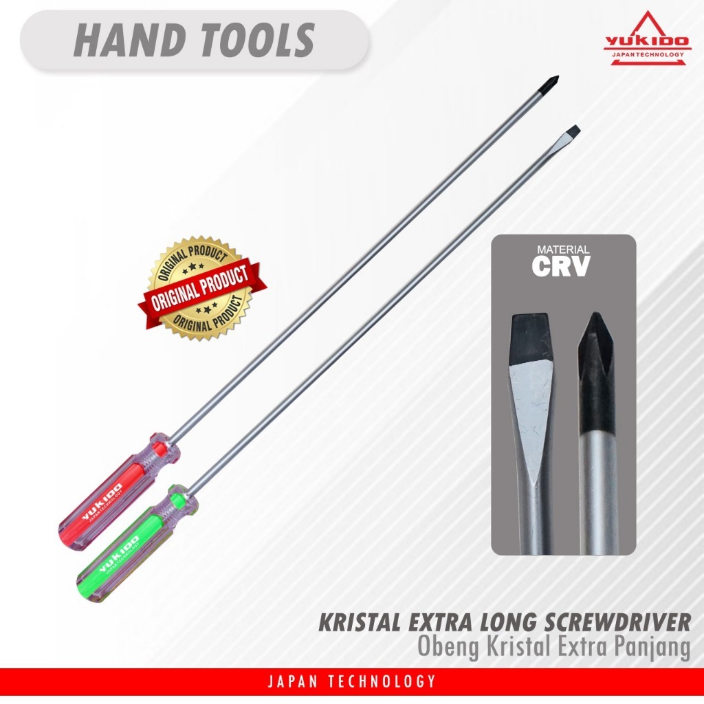 Jual READY Paket 2 Pcs Obeng plus minus Setting Carburator Stel ...