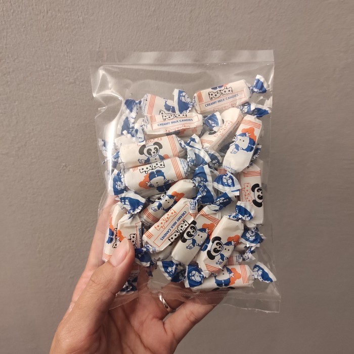 Jual permen lunak rasa susu cap panda 100 gram | Shopee Indonesia