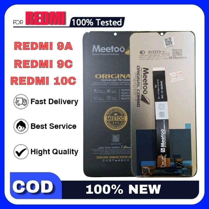 Jual lcd ts touchscreen xiaomi redmi 9a / 9c / 9i / 10A / poco C3 / C31 ...