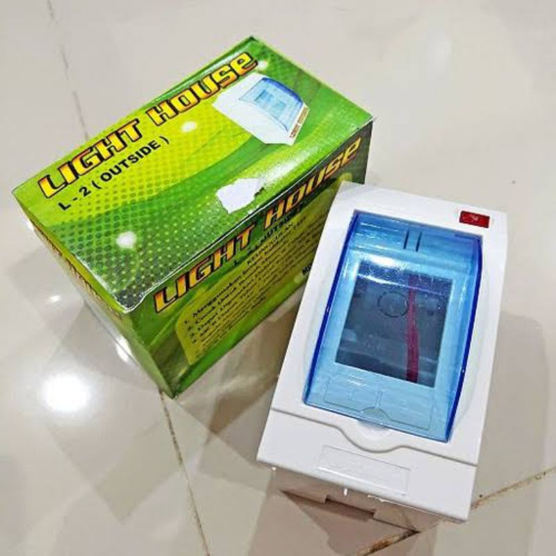 Jual Kotak Penutup listrik Box MCB Light House L-2 Outside box mcb ...