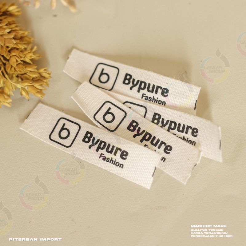 Jual label nama, piterban import, label cap minimal (200 pcs) | Shopee ...