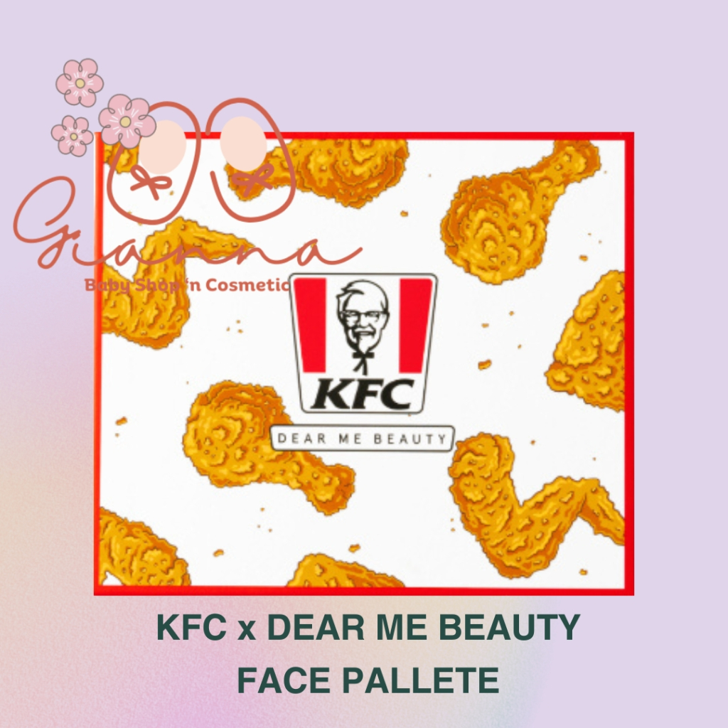 Jual DEAR ME BEAUTY x KFC Secret Recipe Face Palette (EXP 04/2025 ...