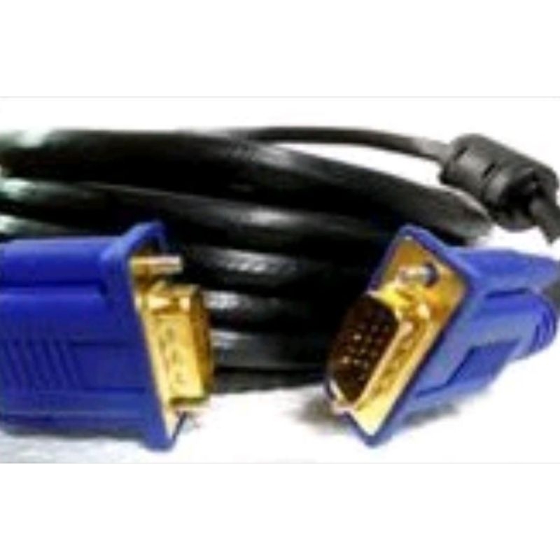 Jual kabel VGA 10 meter gold plated high speed high quality cable layar monitor lcd led panjang ...
