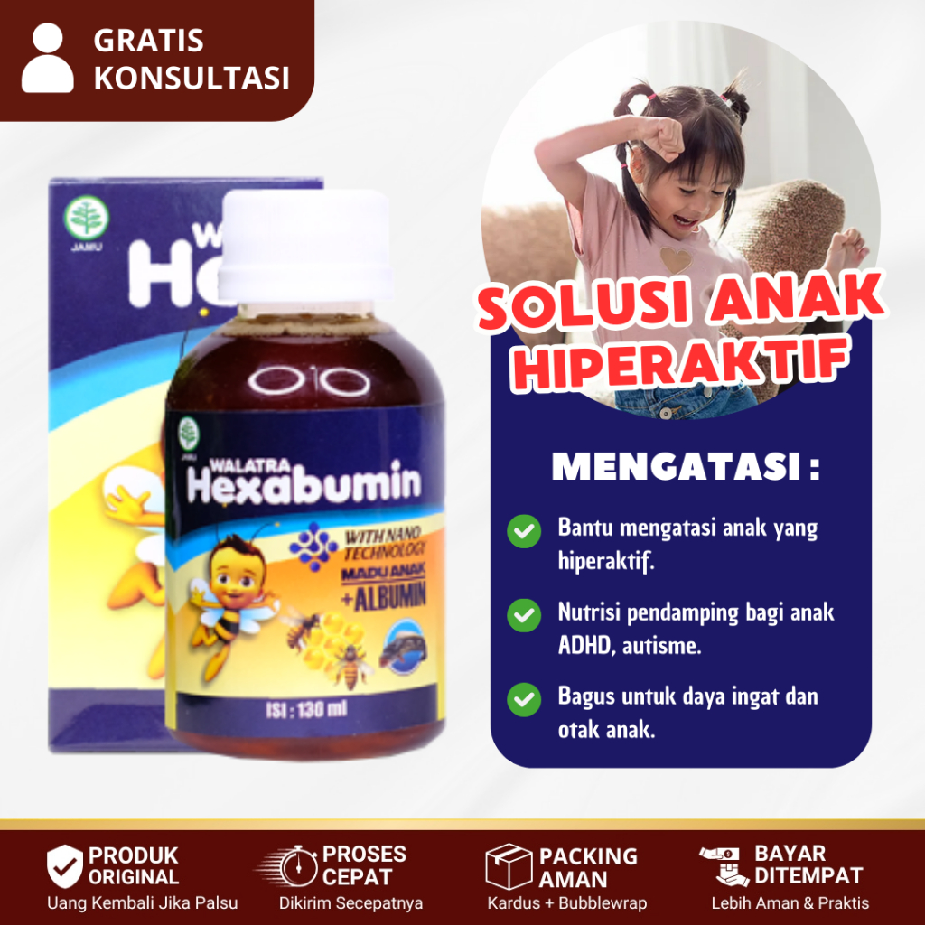 Jual Obat Anak Hiperaktif, Obat Autisme Anak, Obat Anak ADHD, Madu ...
