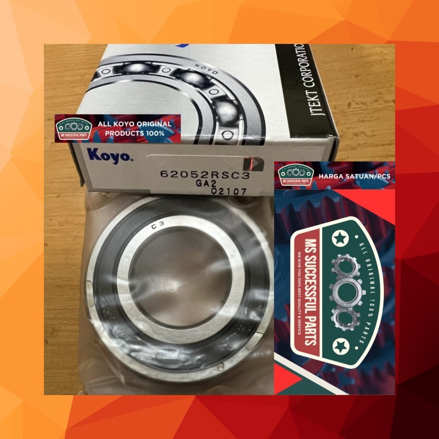 Jual BEARING 6205 2RS C3 KOYO ORIGINAL JAPAN | Shopee Indonesia