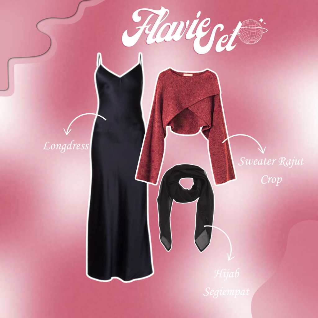 Jual Styl Flavie Set | Outfit Set Korean Style | One Set (Sweater ...