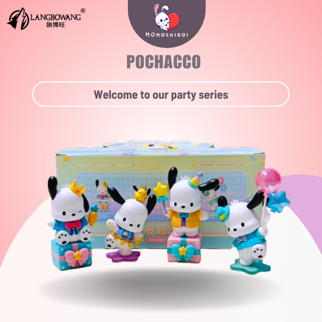 Jual Blind Box pochacco Langbowang Sanrio blindbox poka School is Fun ...
