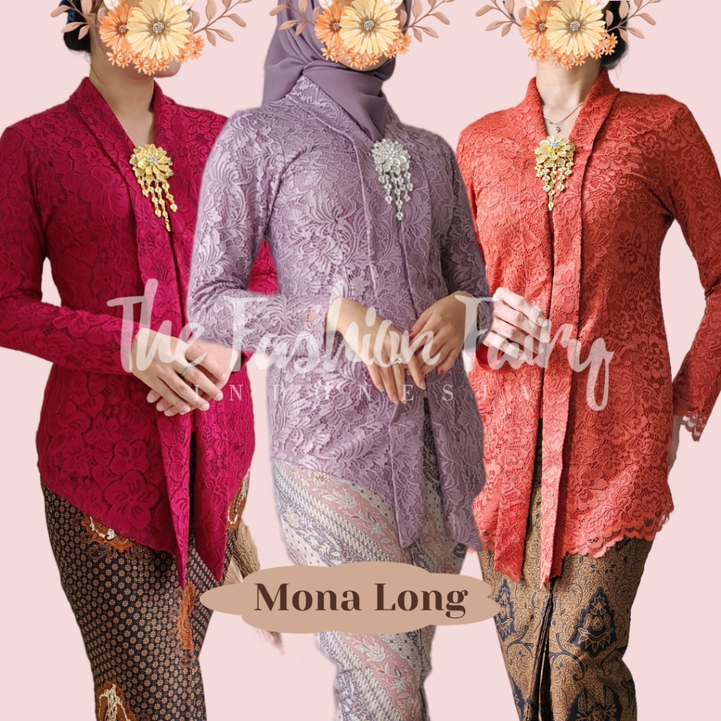 Jual KEBAYA KARTINI MONA LONG | Shopee Indonesia