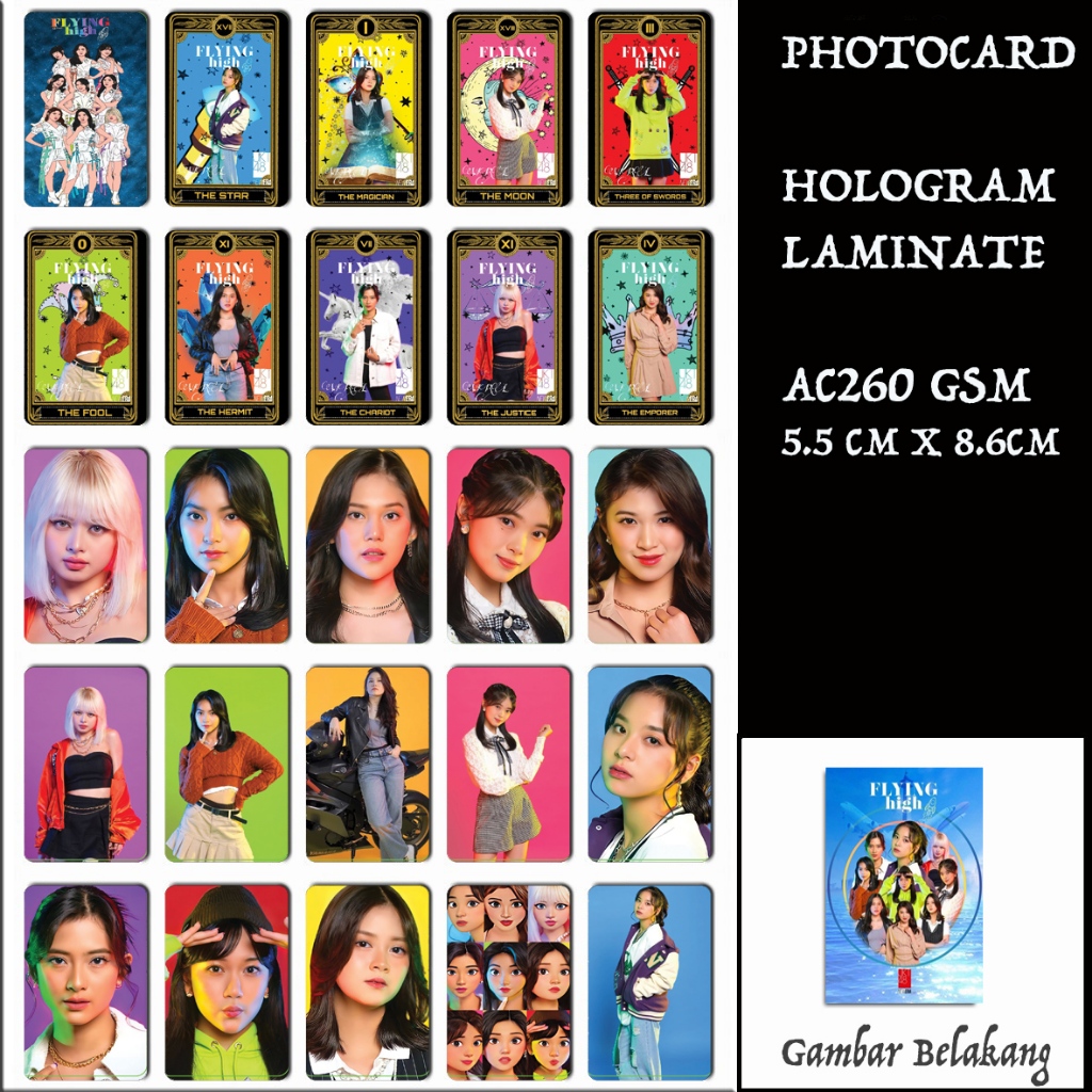 Jual [2 Sisi ] Photocard JKT48 Marsha Selca Isi 25 Pcs | Shopee Indonesia