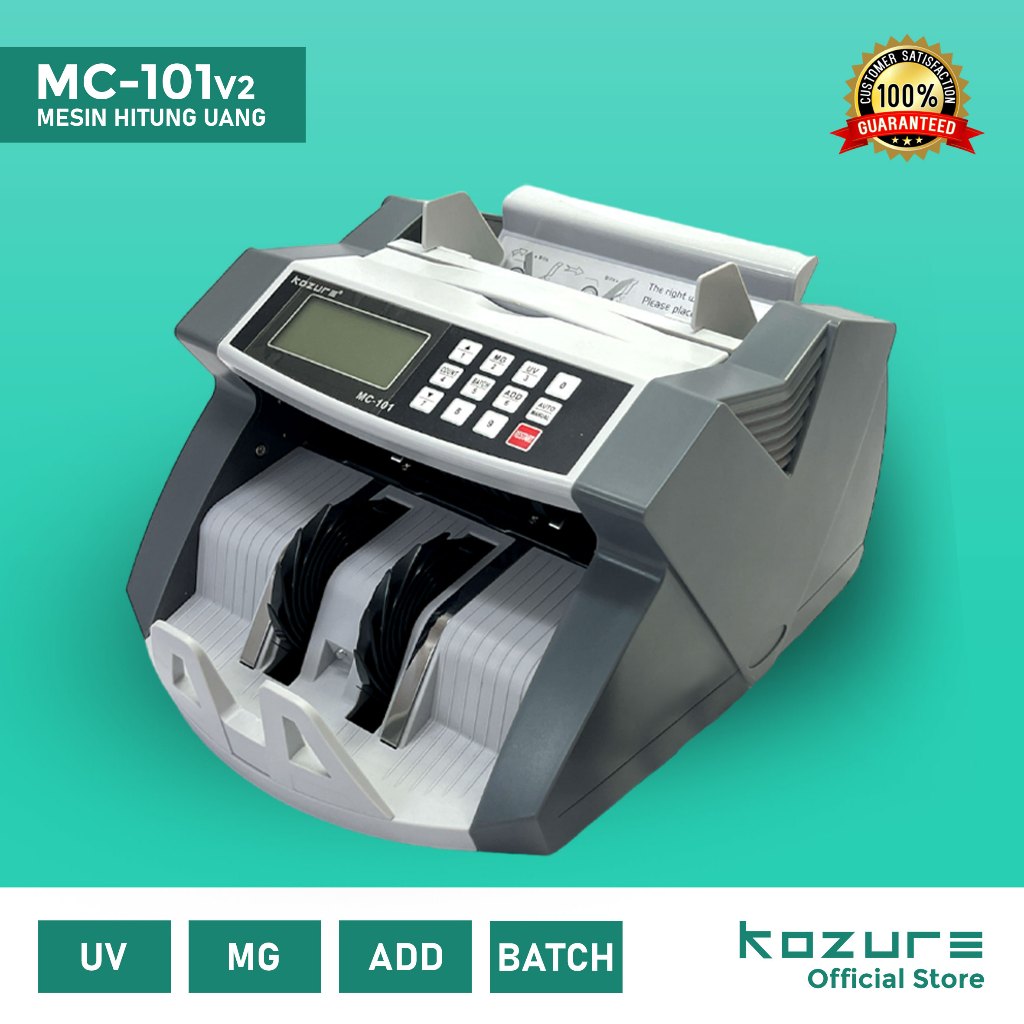 Jual Mesin Penghitung Uang KOZURE MC-101 Original | Shopee Indonesia