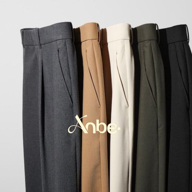 Jual ANBE - Celana bahan formal pria slimfit | Shopee Indonesia