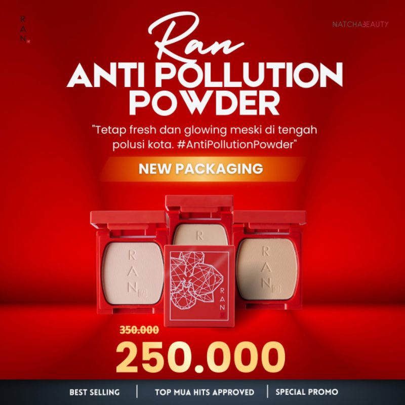 Jual RAN MINI ANTI POLLUTION BEDAK COMPACT POWDER TWC HOLOGRAM ORI ...