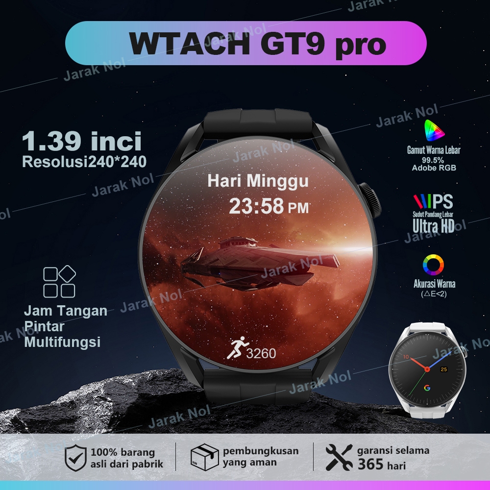 Jual [COD 100%ORI ]SmartWatch GT9 PRO HD Full Touch Screen Bluetooth ...
