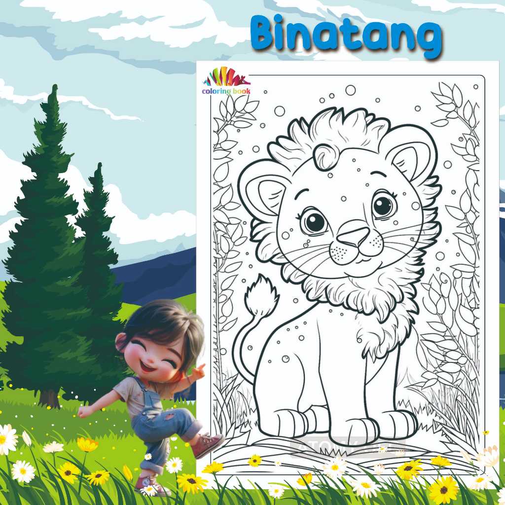Jual KERTAS MEWARNAI / COLORING / KERTAS GAMBAR / BINATANG A / KERTAS ...