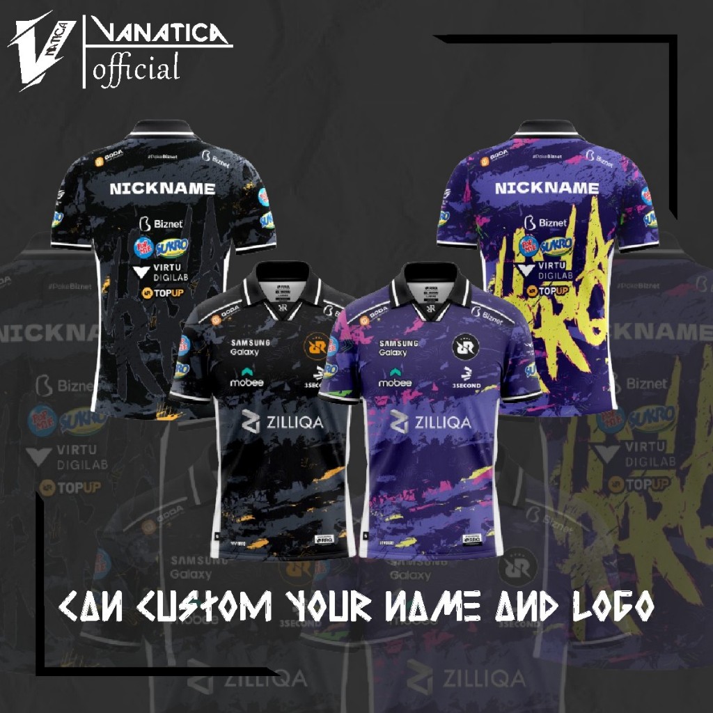 Jual Jersey RRQ VICTOIRE S14 2024 terbaru free nickname and request ...