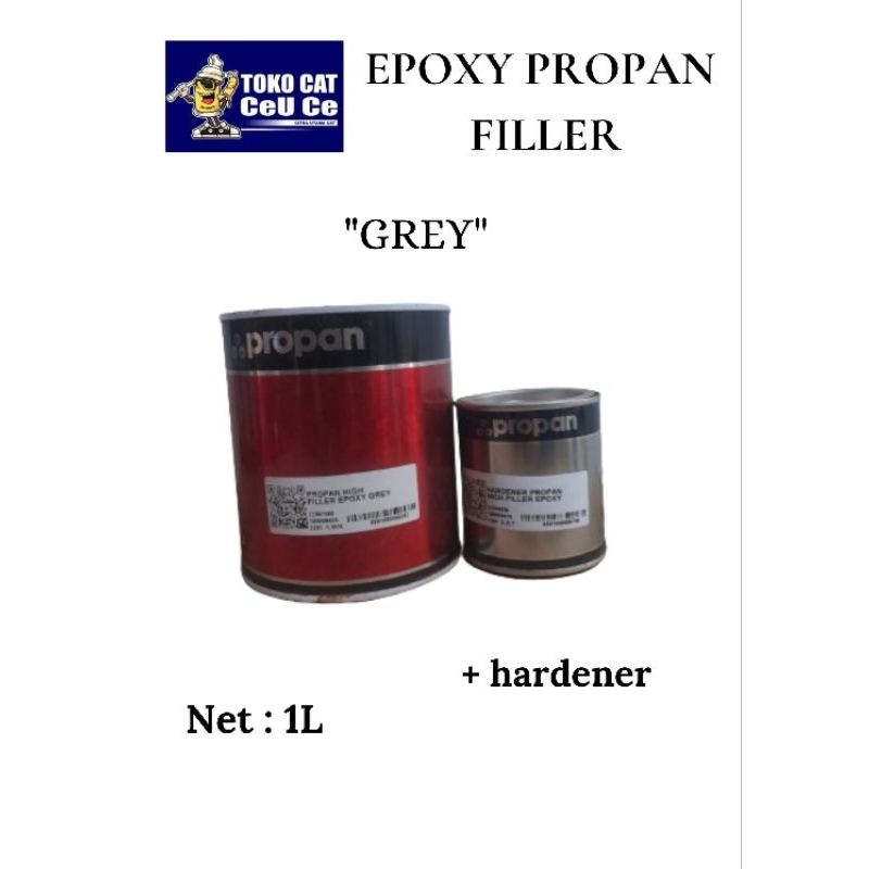 Jual EPOXY PROPAN FILLER GREY 1LT | Shopee Indonesia