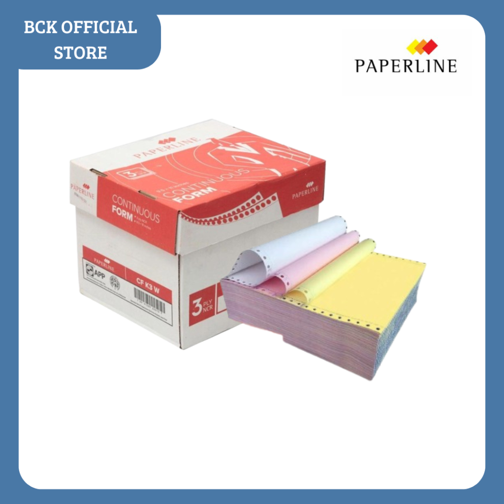 Jual Kertas Continuous Form CF K3 W / 3 PLY FOLIO (CTN) | Shopee Indonesia