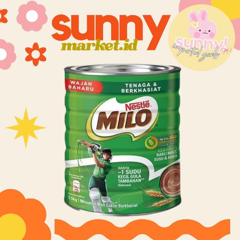 Jual SUNNYMARKET - MILO MALAYSIA CHOCOLATE COKLAT 3 IN 1 3IN1 KEMASAN ...