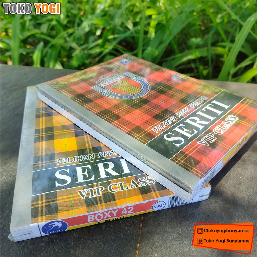 Jual BUKU TULIS SERITI BOXY 42 LEMBAR || 1 PACK (5pcs) || RANDOM ...