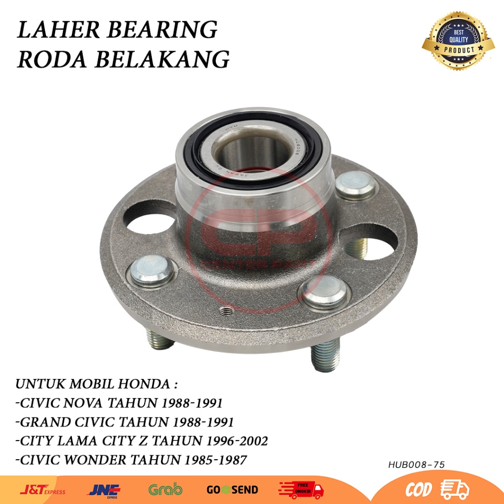 Jual bearing bering lahar laher roda belakang civic nova nouva lx grand ...