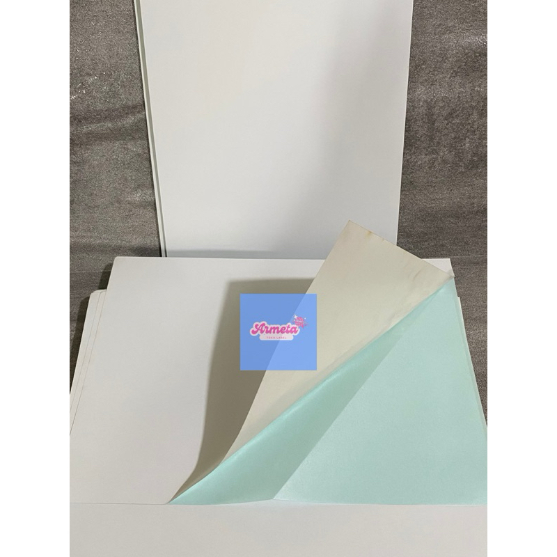 Jual Sticker Cromo Glossy Uk.20cm x 28cm (isi 100 lembar) | Shopee ...