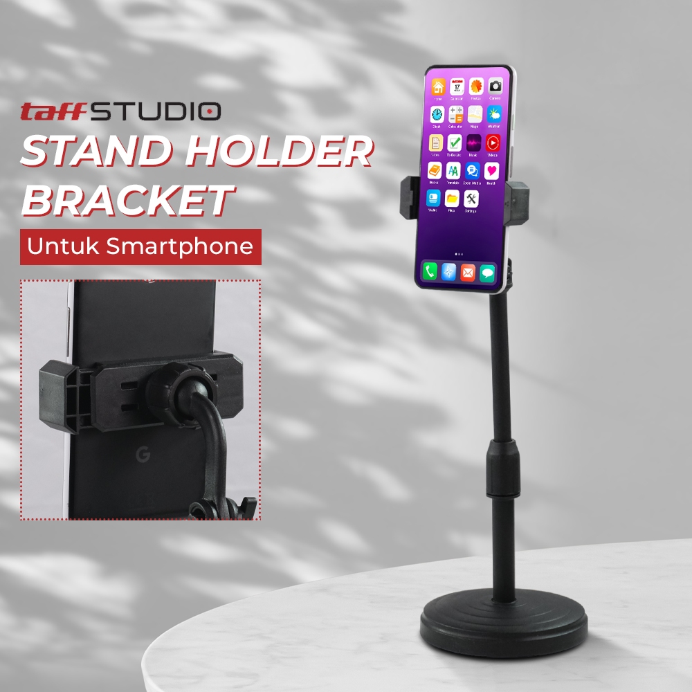 Jual Stand 360 + Holder Handphone Standing Smartphone Bracket tripod ...