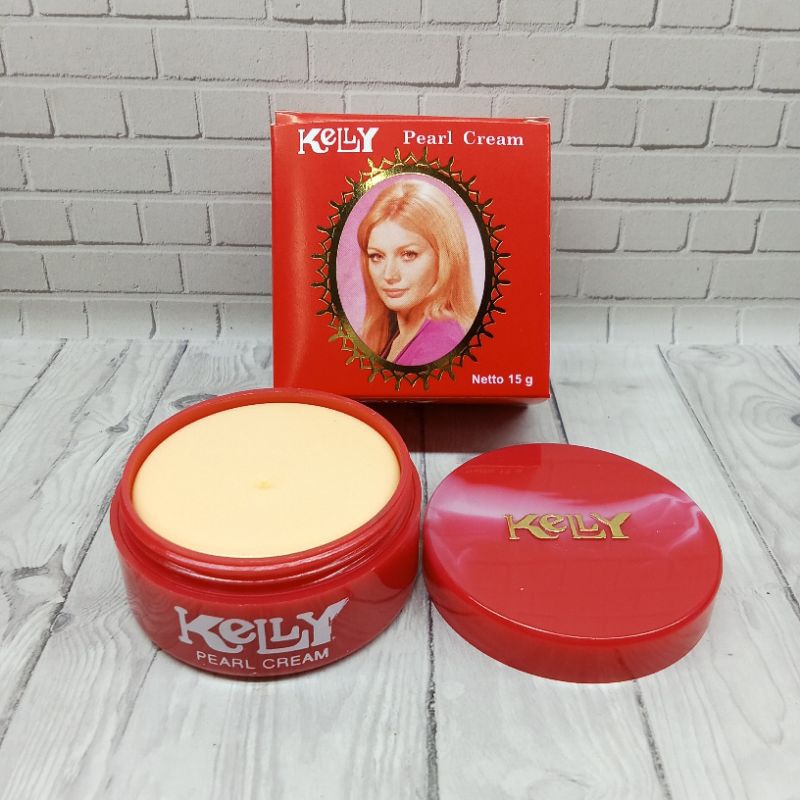 Jual KELLY Pearl Cream Original 15gr / Cream Wajah Kelly | Shopee Indonesia