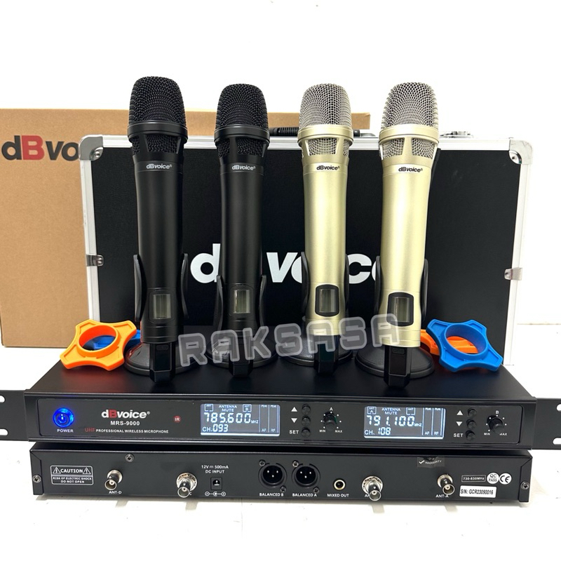 Jual Mic Wireless dB Voice MRS 9000 Original dBvoice MRS9000 | Shopee ...