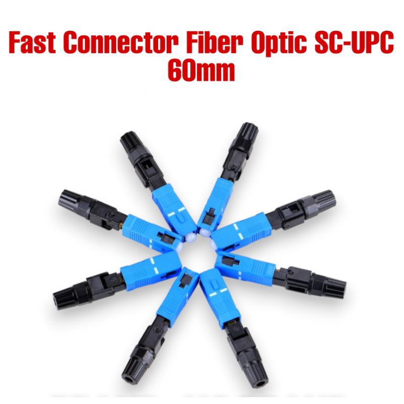 Jual Fast Connector Fiber Optic SC-UPC 60mm 10 pcs | Shopee Indonesia