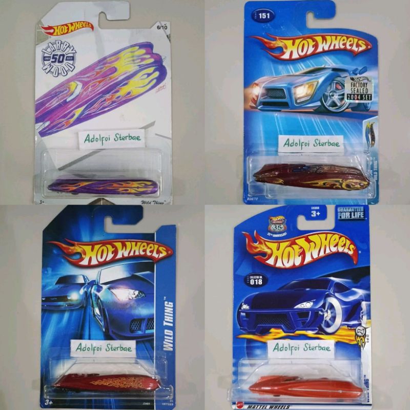 Jual hotwheels hot wheels wild thing edisi larry wood 50 50th ...