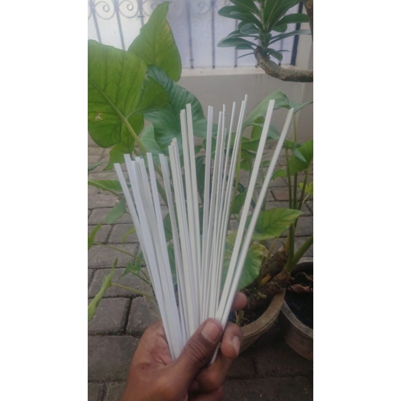 Jual PVC Lembaran Paralon / Bahan Miniatur Ukuran 0.5cm x 25cm, Tebal ...