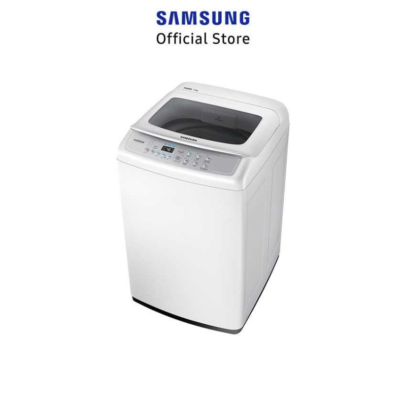 Jual SAMSUNG Mesin Cuci 1 Tabung Top Loading 7 Kg Wobble Putih WA ...